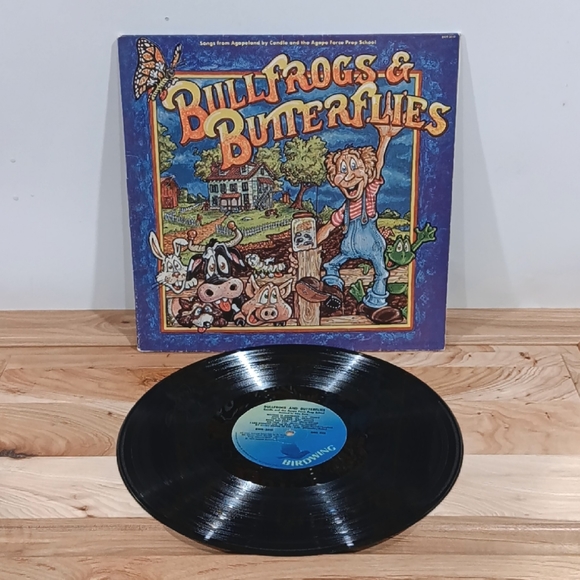 Vintage | Media | Vintage Bullfrogs Butterflies Vinyl Record Rare Album ...